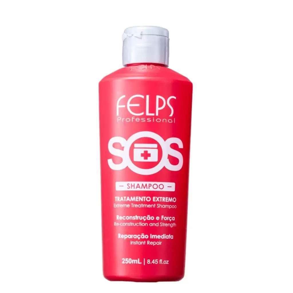 Shampoo 250ml Felps Profissional SOS - Sacolão