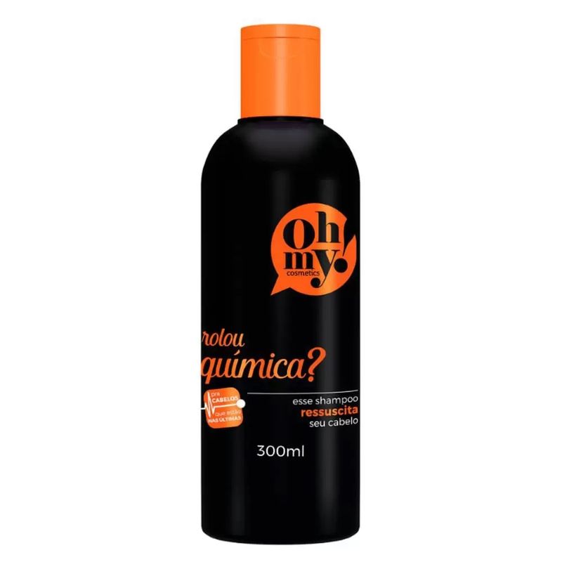 Shampoo Rolou Química 300ml - Oh My! - Sacolão.com Shampoo Rolou Química 300ml - Oh My! - Sacolão.com