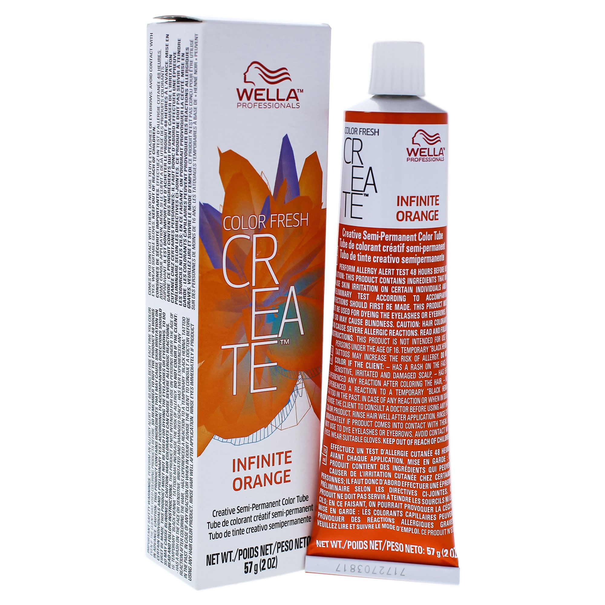 Tintura Color Fresh Create Infinite Orange 60ml Wella - Sacolão