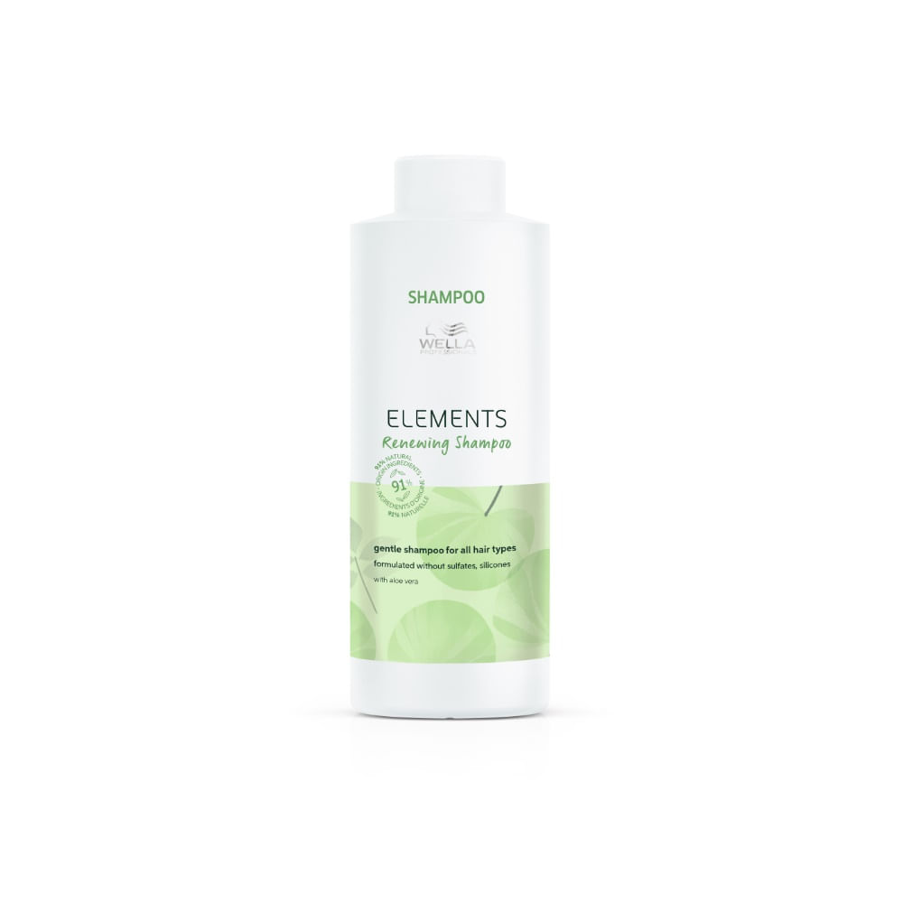 Shampoo 1 Litro Elements Renewing Shampoo Wella - Sacolão