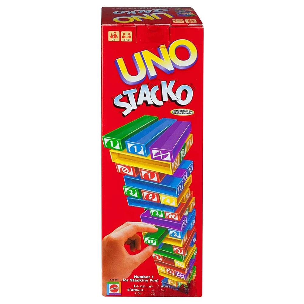 Jogo Uno Stacko 43535 Mattel - Sacolão.com