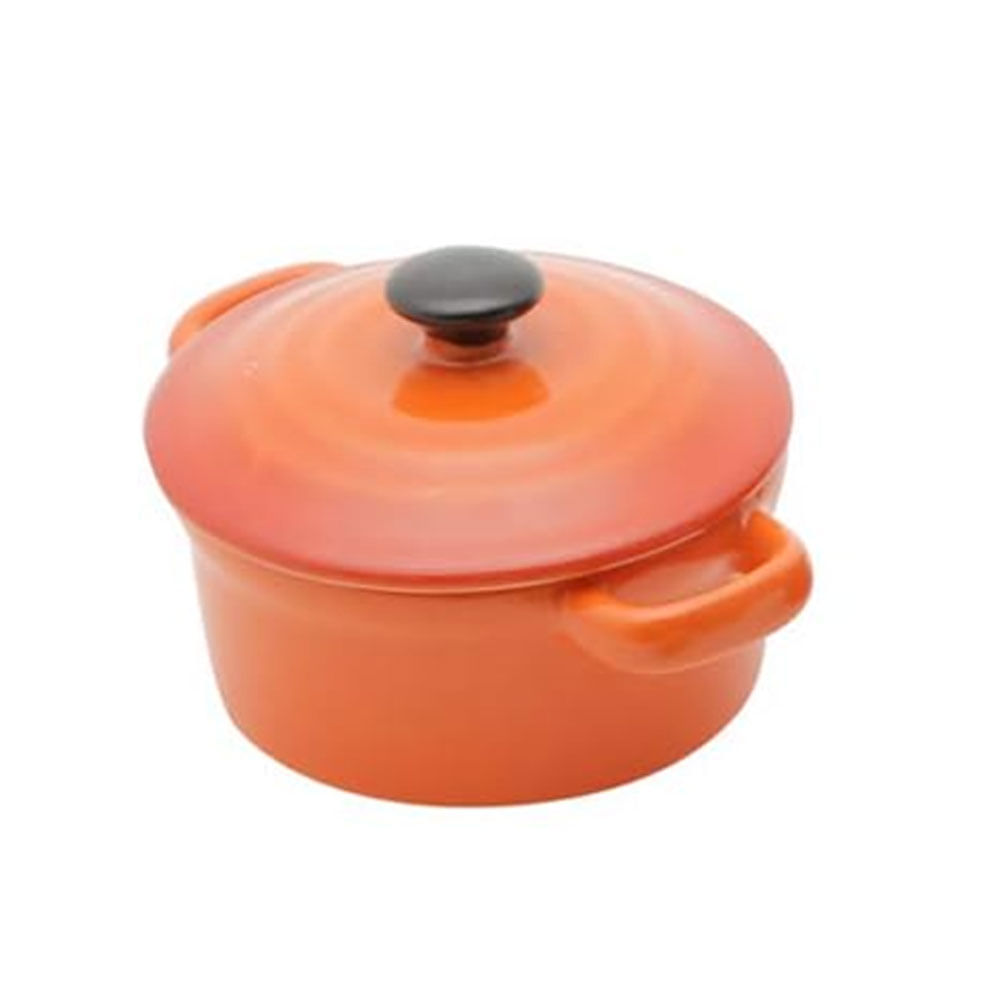 Conjunto 4 Mini Panelas Porcelana Com Tampa Coloridas Rojemac - Sacolão