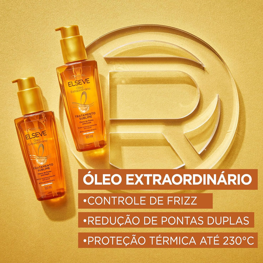 Óleo Extraordinário Elseve Tratamento Sublime 100ml Loreal - Sacolão