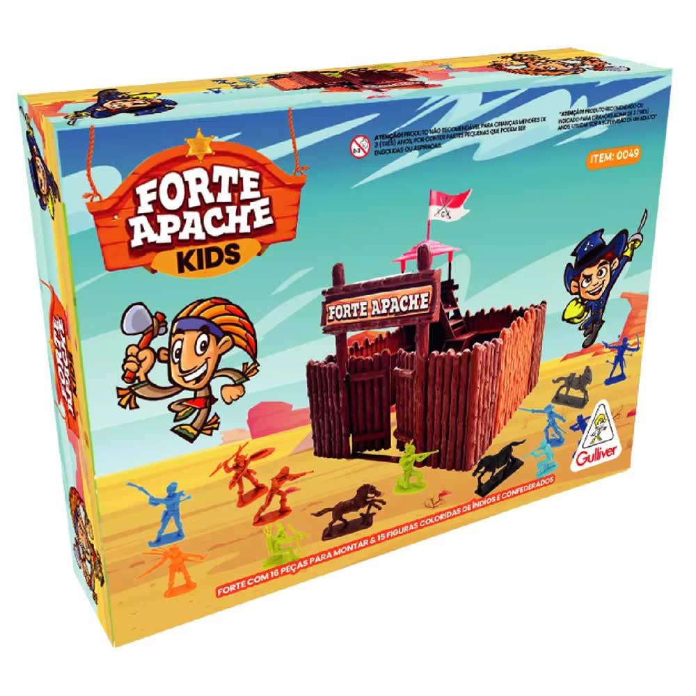 Forte Apache Kids Gulliver - Sacolão