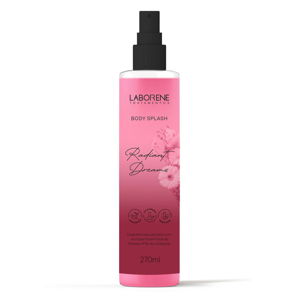 Body Splash Radiant Dreams 270ml Laborene - Sacolão.com